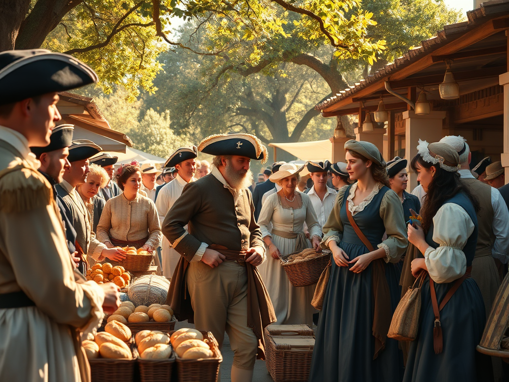 Daily Life in the 1750s: Food, Clothing, and Community – Time Traveling ...