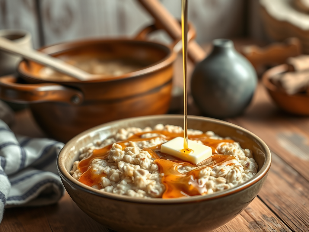 Cozy, Classic, and 100% Timeless: Maple Syrup Oatmeal – Time Traveling ...