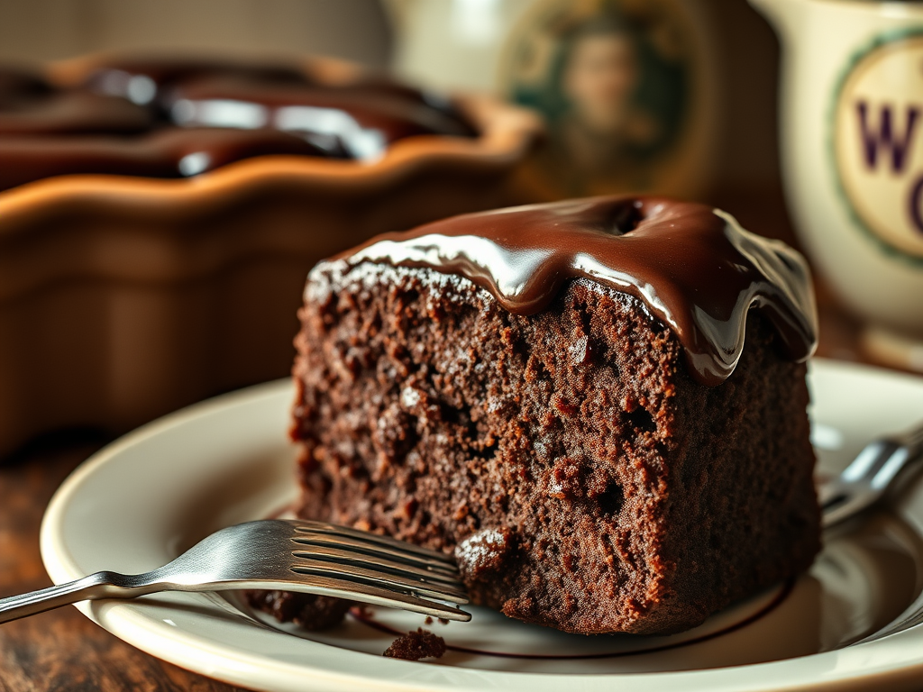 Easy Wacky Cake: A Taste of Depression Era Cake – Time Traveling Table