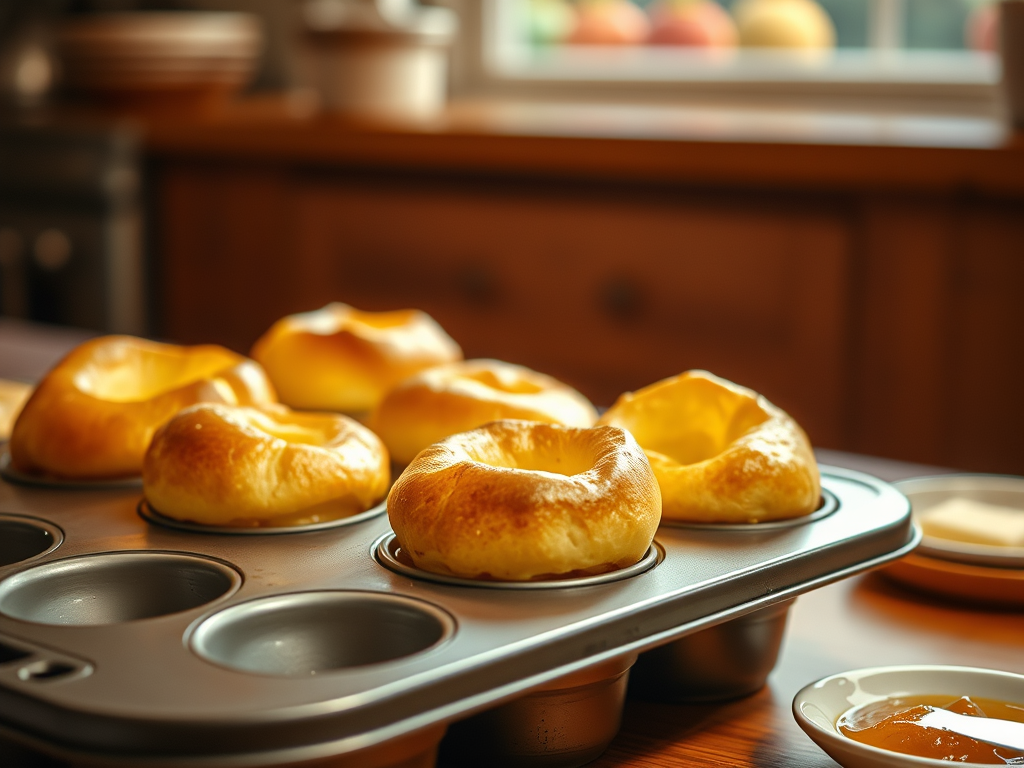 Discover the History and Recipe for Classic Popovers – Time Traveling Table